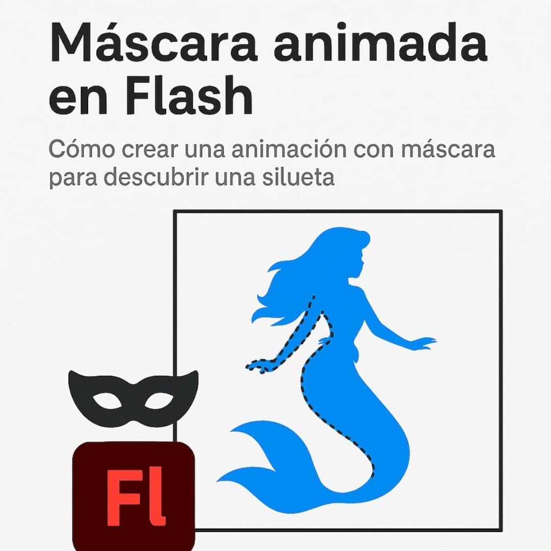 Tutorial completo para animar una silueta con máscara en Adobe Flash ...